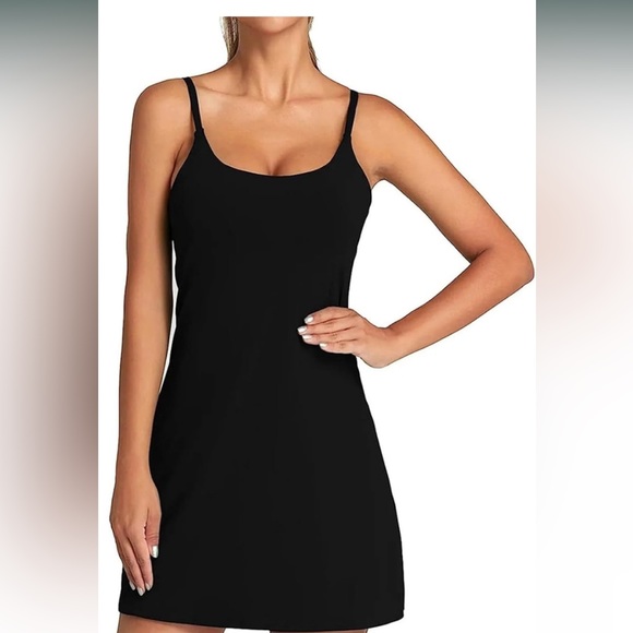 Heathyoga | Dresses | Heathyoga Sports Dress With Built In Bra And ...